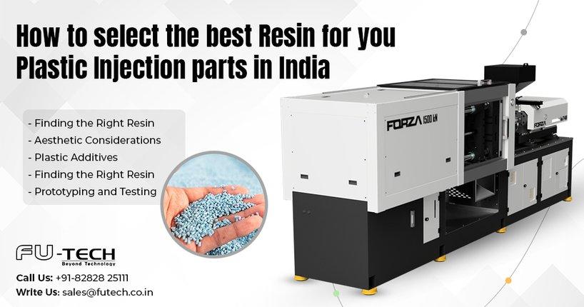 How to select the best resin for you plastic injection parts in India